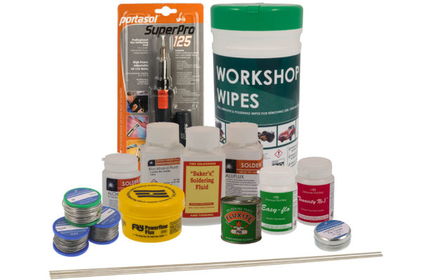 Solders & Fluxes | About Us | Soldering product in convenient sizes