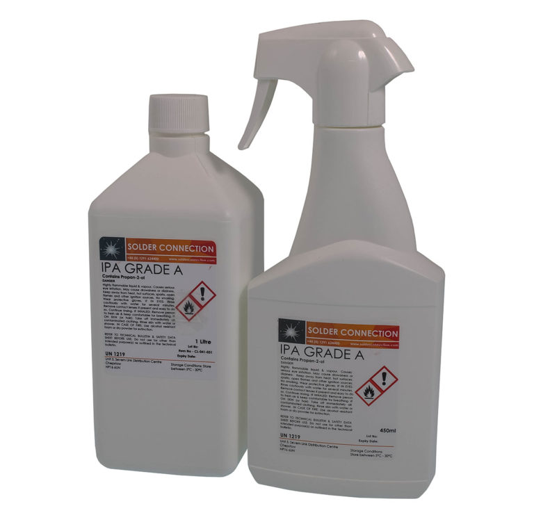 IPA PRECISION CLEANER (GRADE A) - Solders & Fluxes