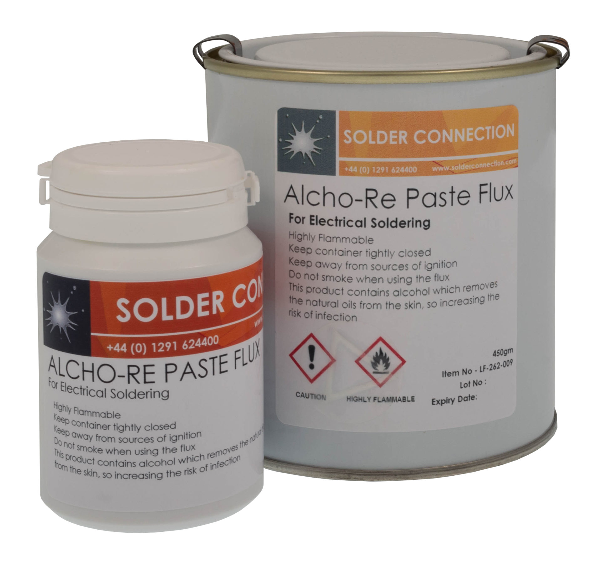 ALCHO-RE PASTE FLUX - Solders & Fluxes