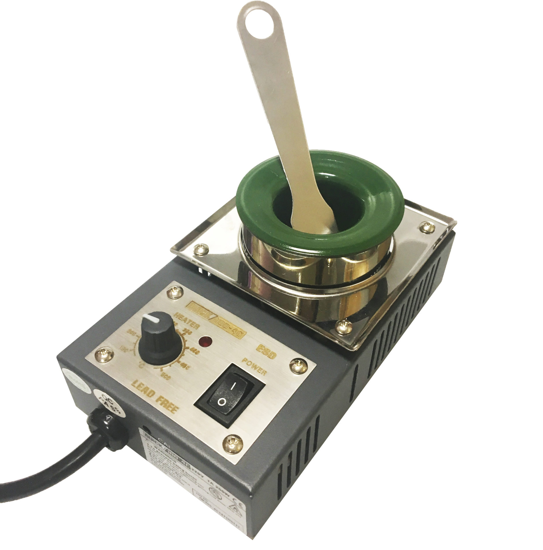 100-4C SOLDER DIPPING POT - Solders & Fluxes