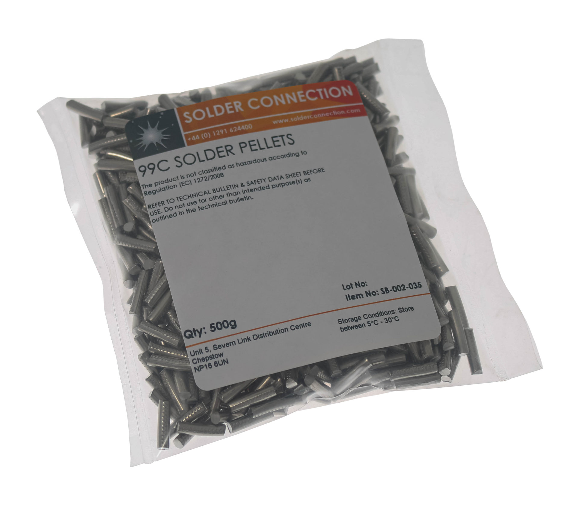 LEAD-FREE SOLDER PELLETS - Solders & Fluxes